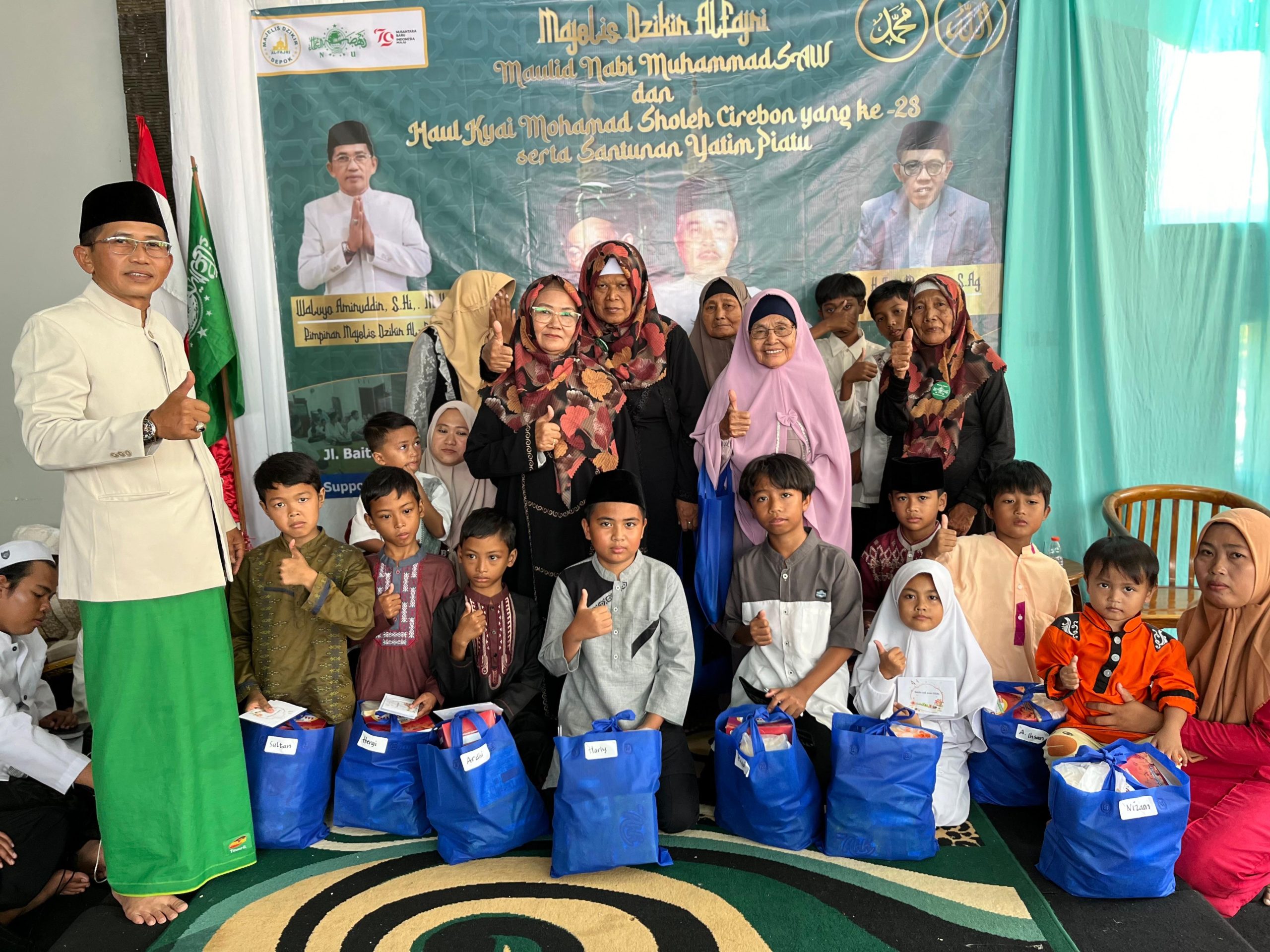 Majelis Dzikir Al-Fajri Gelar Maulid Nabi dan Haul Kyai Muhammad Sholeh ...