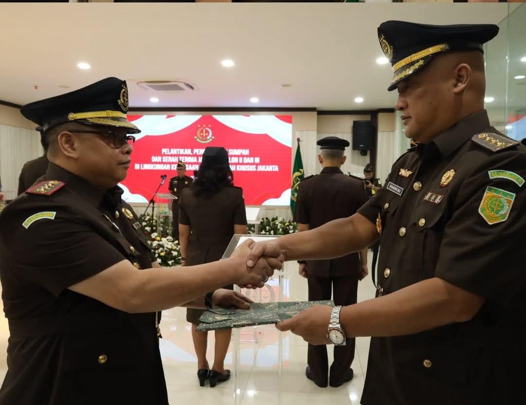 Syahrul Juaksha Subuki Dilantik Sebagai Kajari Jakarta Utara - Warta DKI